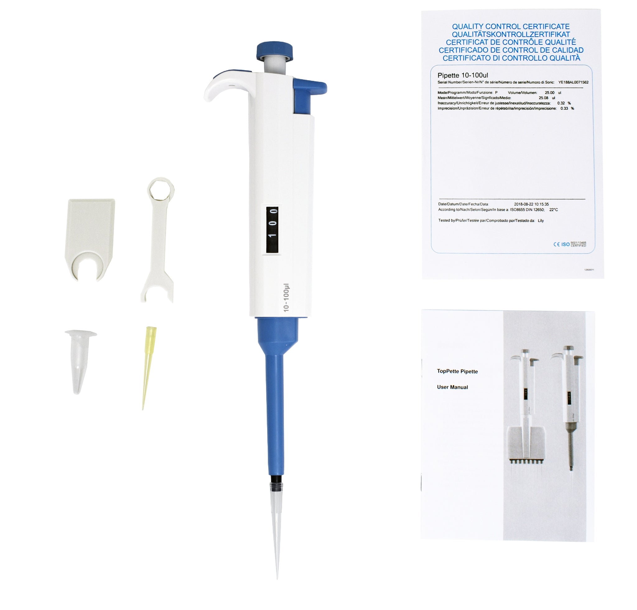 Micropipettes (10 variations covering 0.1μl to 10ml) – IVYX Scientific